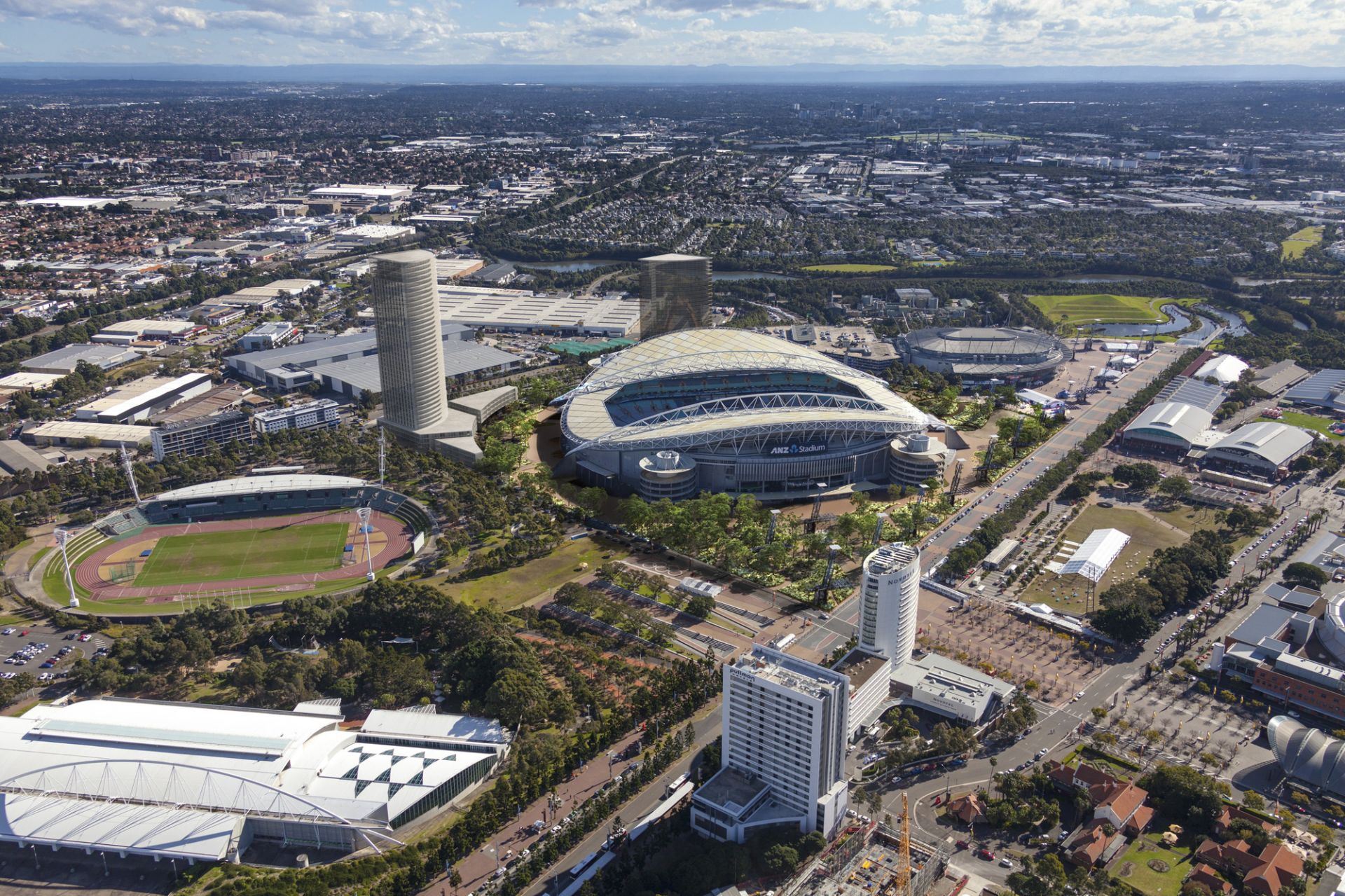 Hassell | Stadia Precinct, Sydney Olympic Park