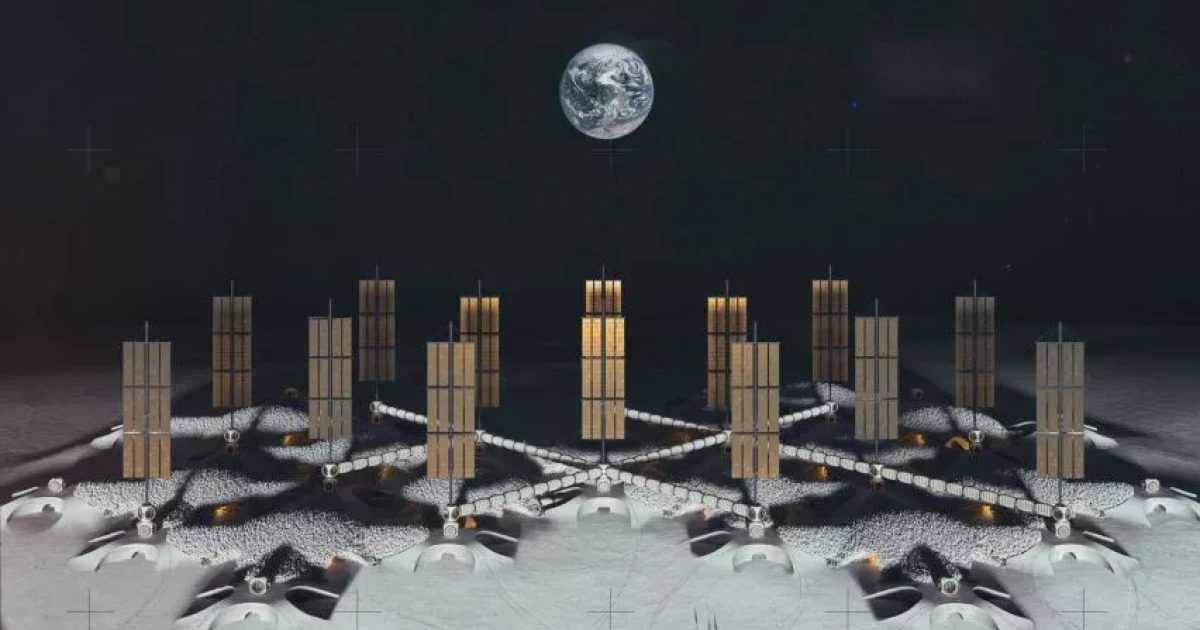 Hassell | Hassell designs inflatable moon base for the European Space ...