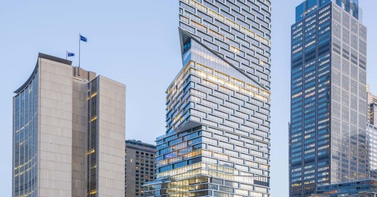 Hassell | World's first 'upcycled' skyscraper saves Australian tower ...