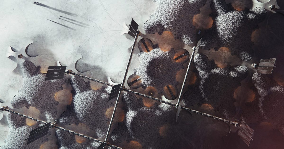 Hassell | Lunar Master Plan: Moon base for the European Space Agency