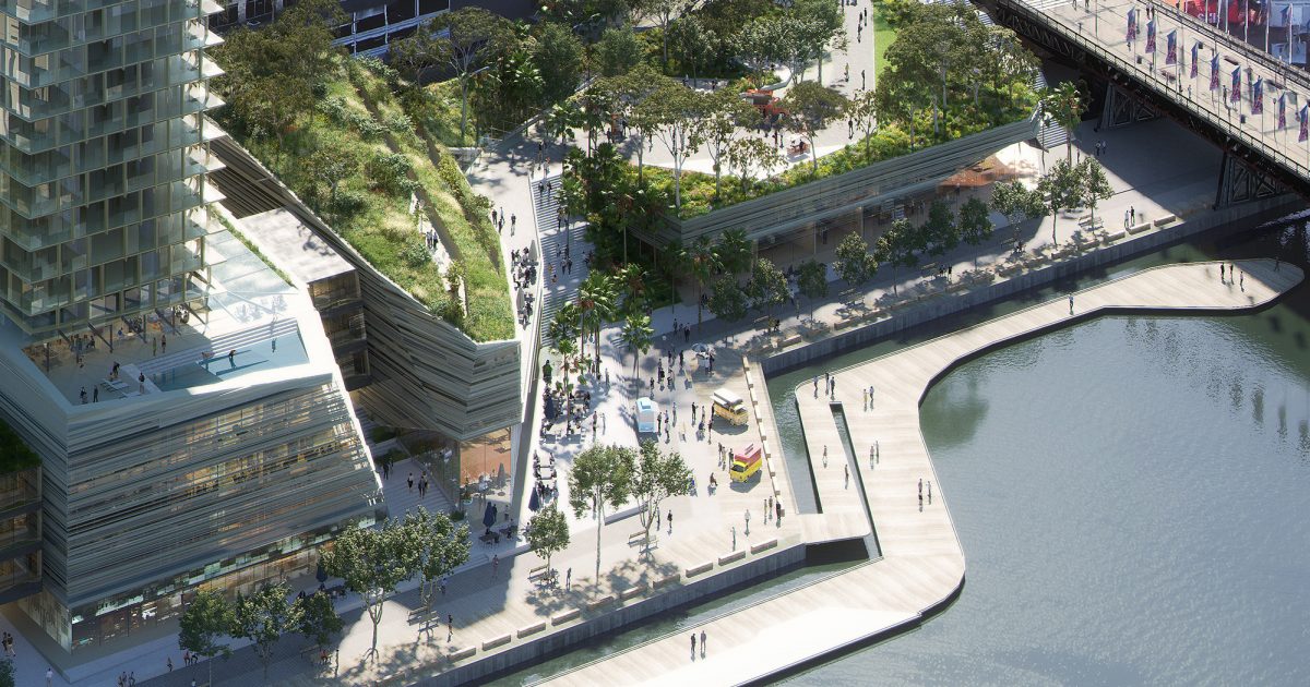 Hassell | Snøhetta + Hassell design a new future for Harbourside in Sydney