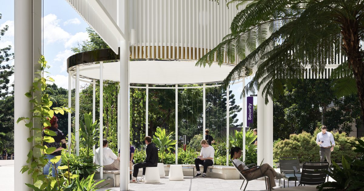Hassell | Cool, calming and connected: the award-winning UQ Student Central
