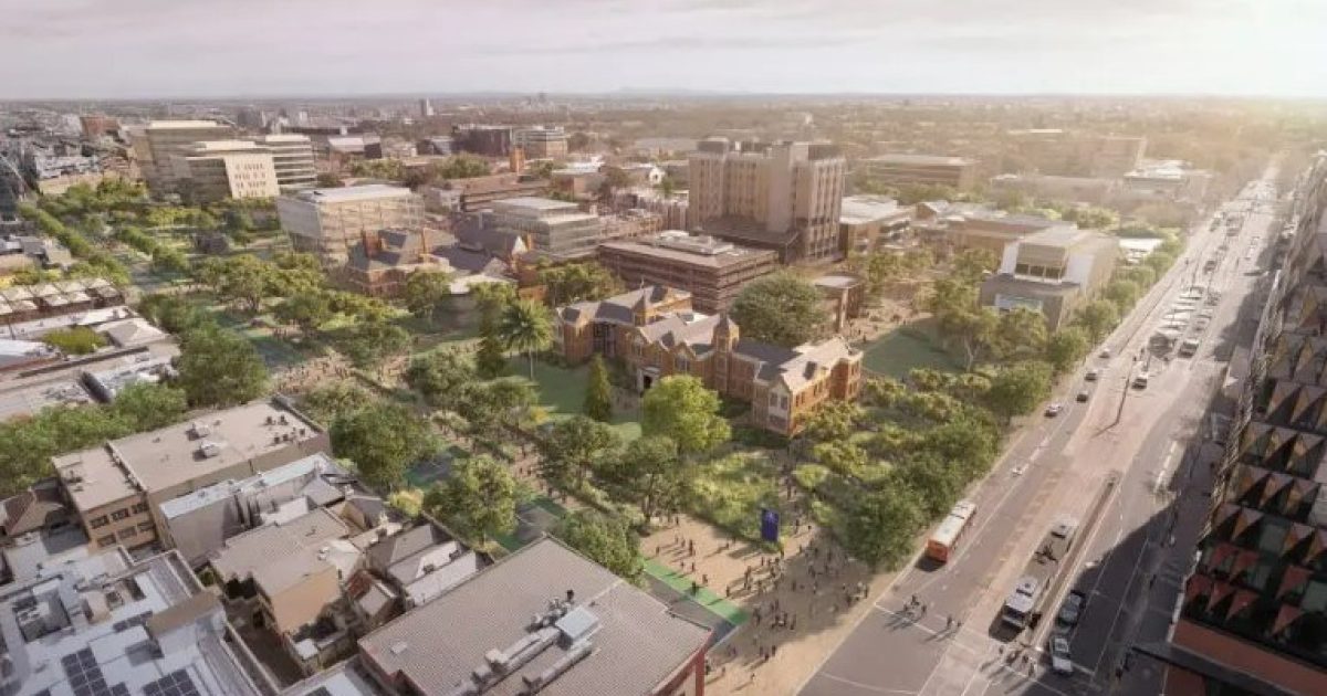 Hassell | First Look: University of Melbourne Masterplan Unveiled