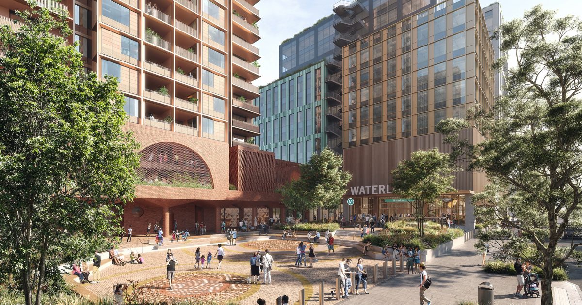 Hassell | Waterloo Metro Quarter wins approval to commence construction