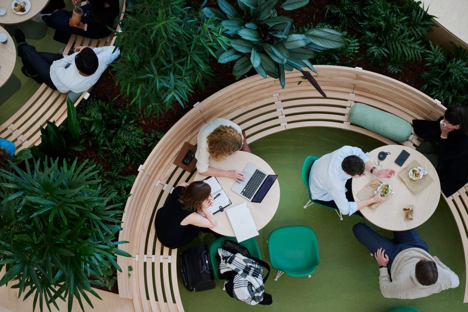 Hassell | Redefining workspaces: the rise of the desk-less office